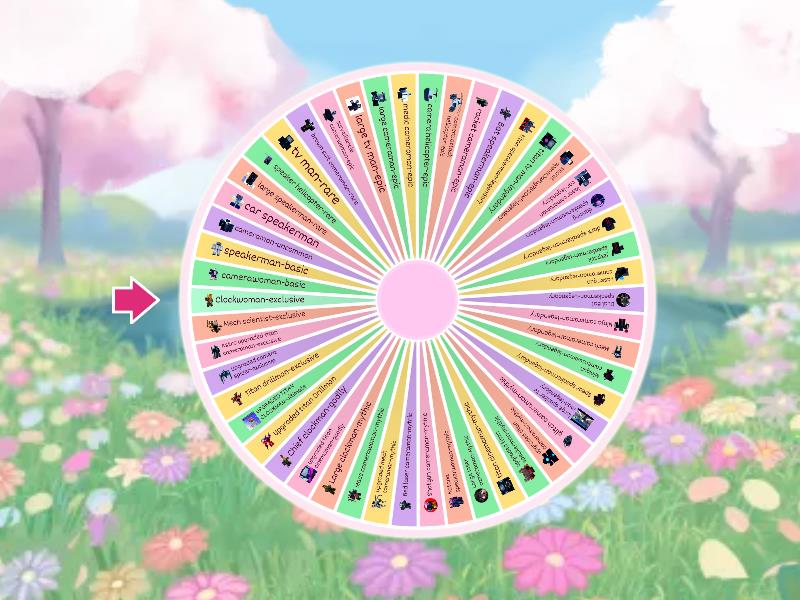 Skibidi toilet random whell episode 73 part 2 update - Rueda aleatoria