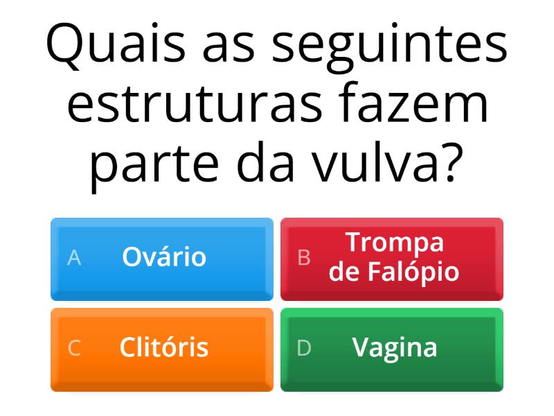 Sistema reprodutor feminino - Quiz