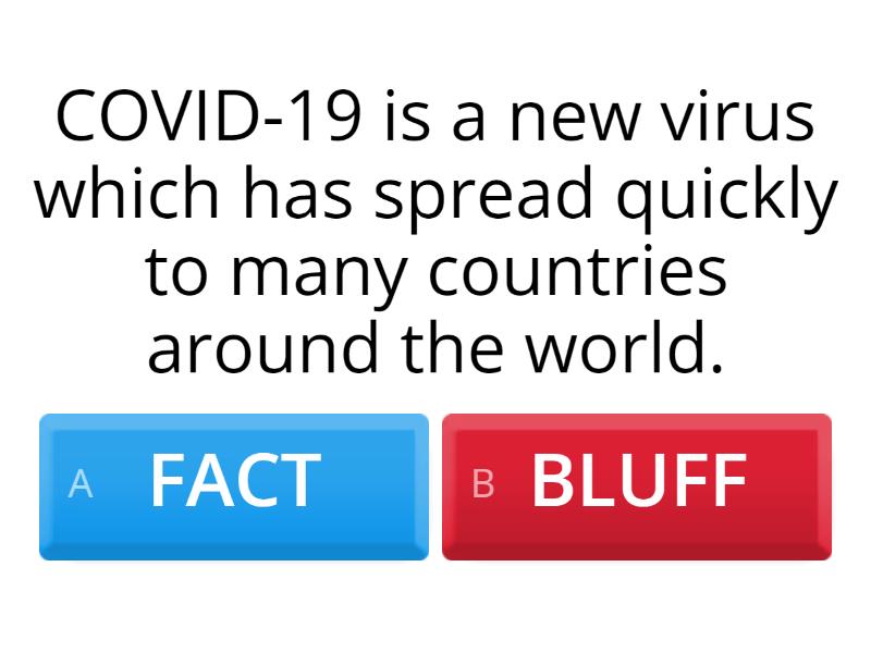 Fact or Bluff - Quiz