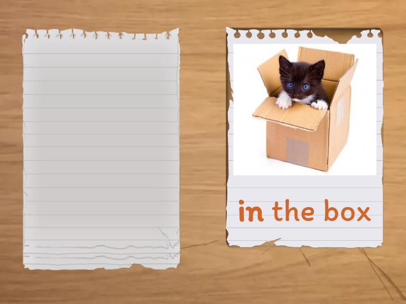 : Prepositions - Speaking cards