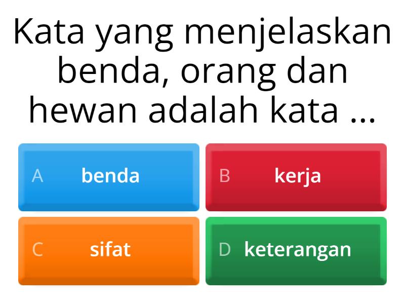 KATA SIFAT - Quiz