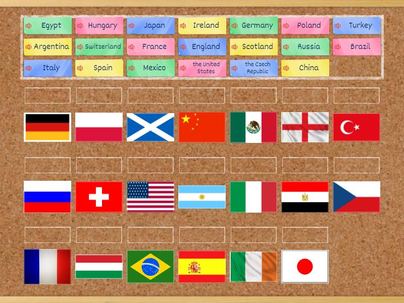 Countries - Match up