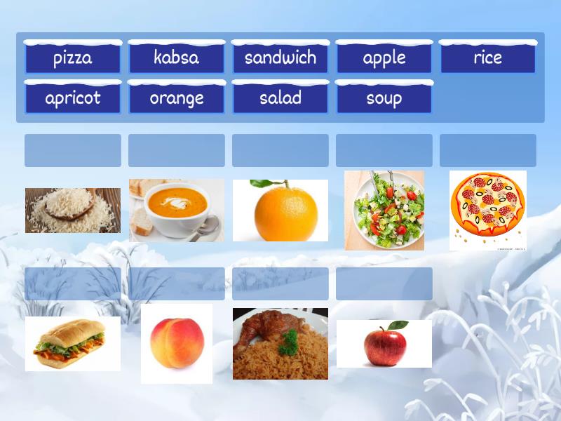 Food L1 - Match up