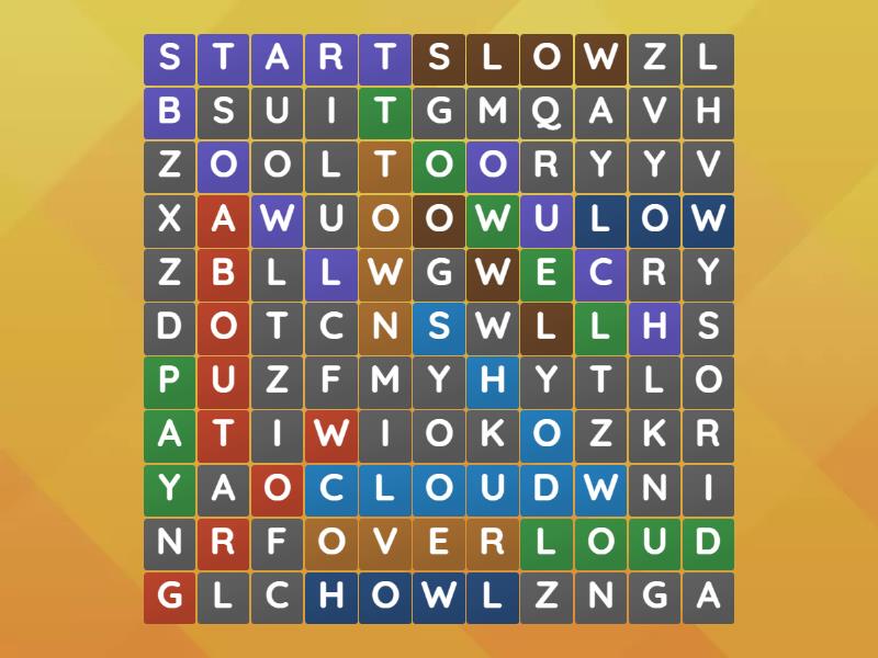 Spell Well 1 Week 24 - Wordsearch