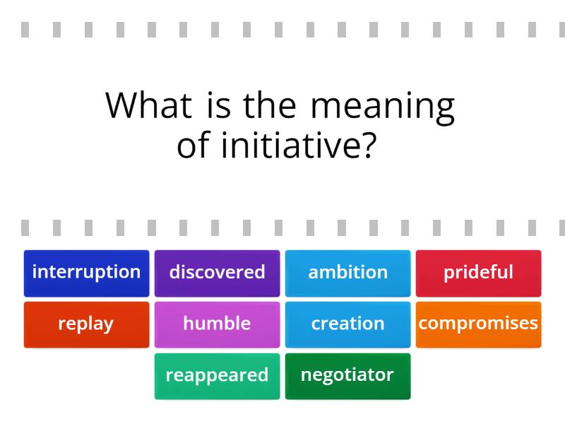 Lunch Money Vocabulary - Find the match