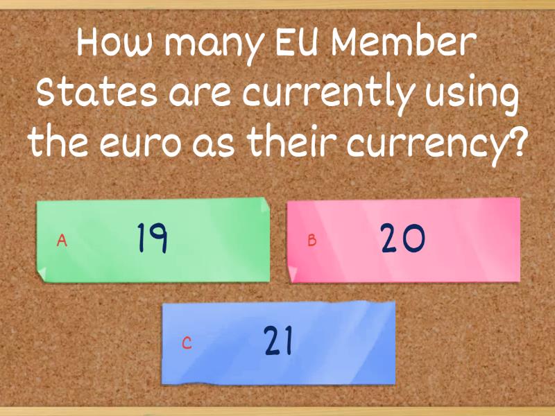 TEST YOUR KNOWLEDGE ON THE EURO - Quiz