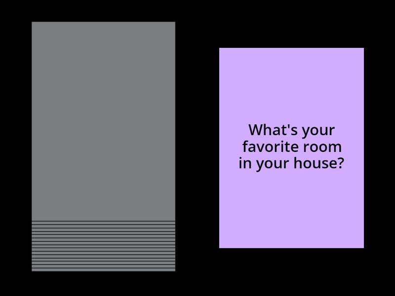 Conversation starter Roadmap B1 Living space - Speaking cards