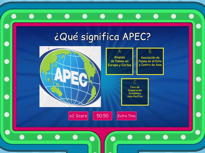 Leemos sobre APEC - Gameshow quiz