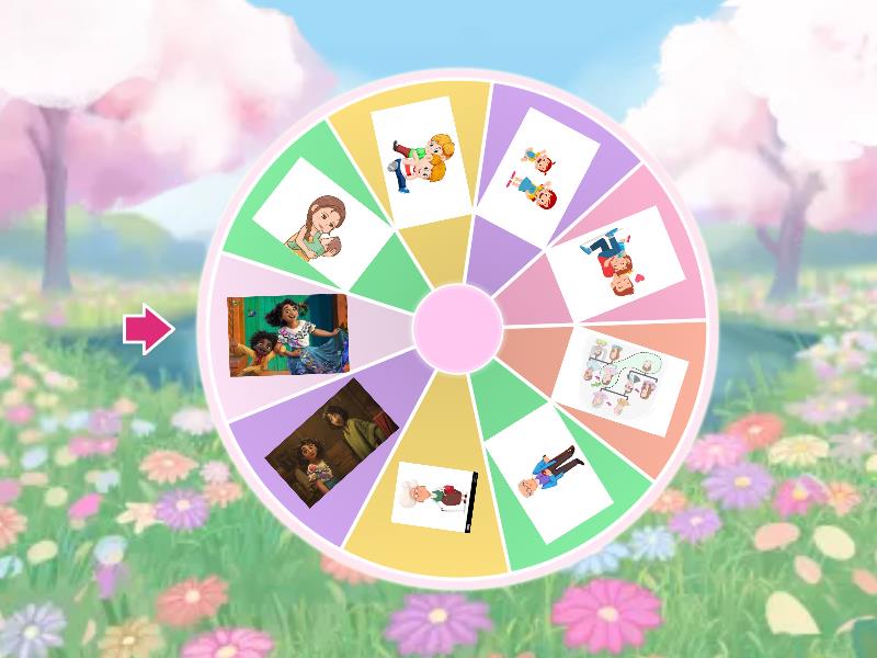 The family - Spin the wheel