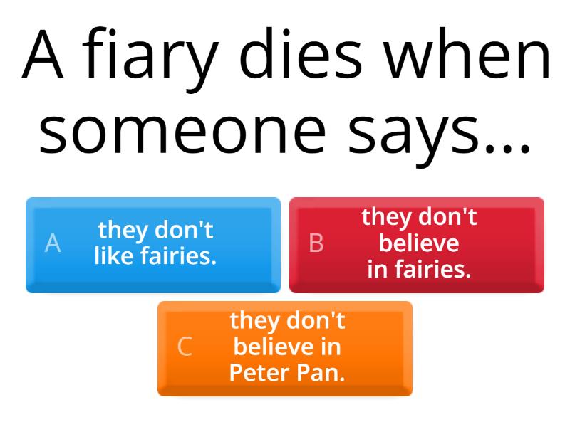 Peter Pan Revision_ELI Readers - Quiz