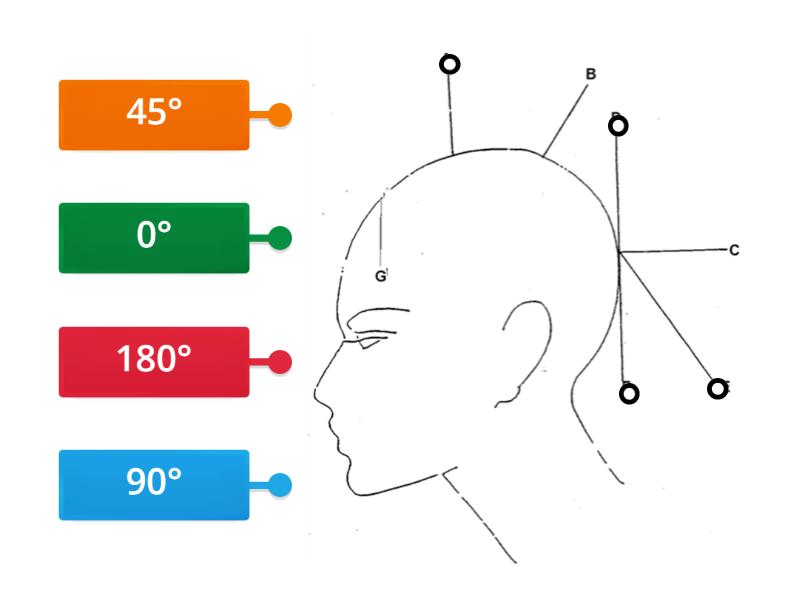 cutting angles - Labelled diagram