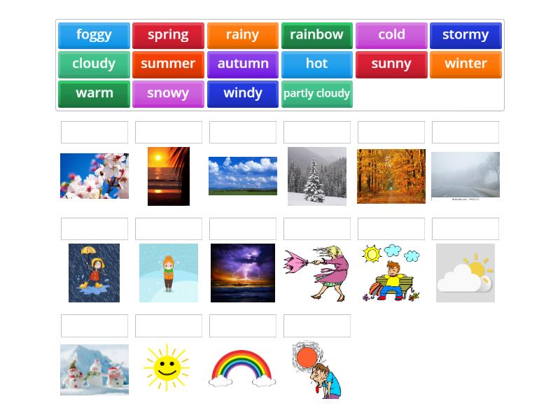 Weather Quiz - Match up