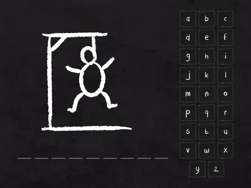 School subjects - Hangman