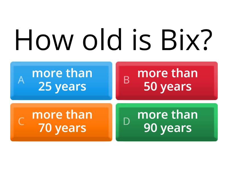 Bix Overview - Quiz