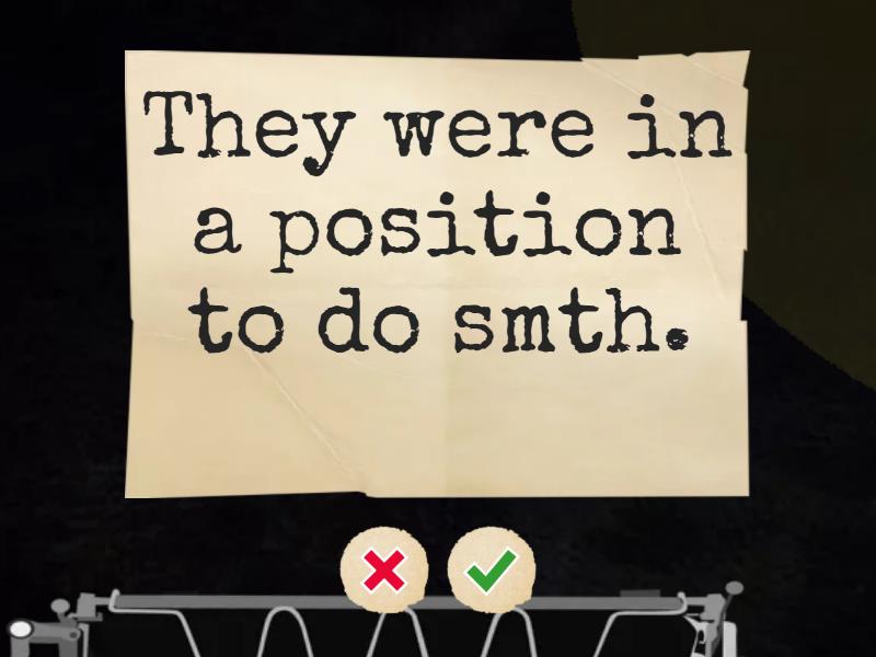 I am in a position to do smth. - Flash cards