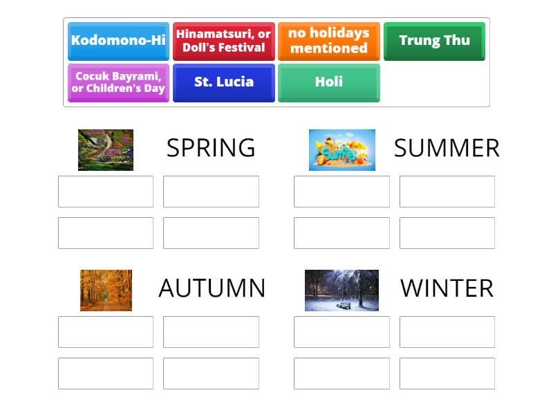 5 Form. Unit 8. Countries and continents. Lesson 6. Ex. 2c - Group sort