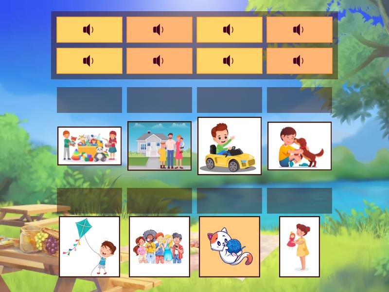 11-12 have/has got sound - Match up