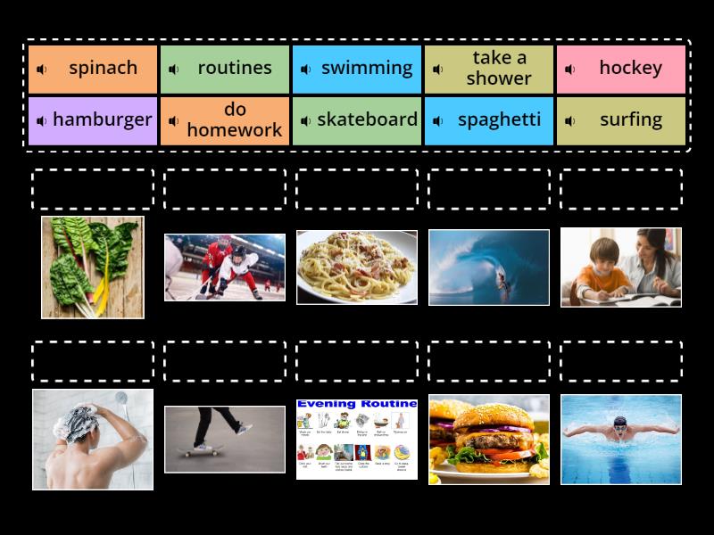 Spelling list SC - Match up