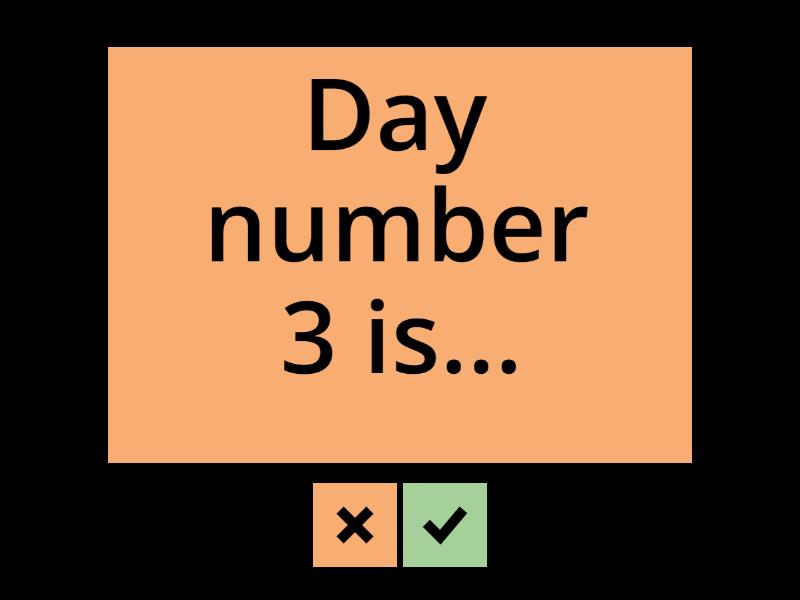 EF Beginner 1A Week - Flash cards