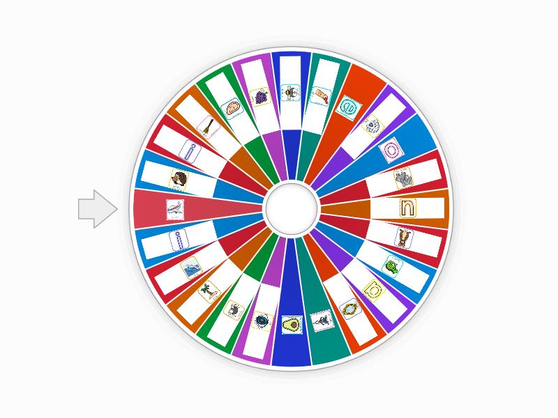 LOTERIA DE LAS VOCALES - Spin the wheel