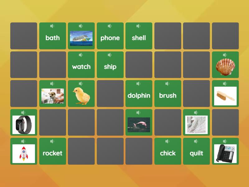 G2 S2 Phonics Units 4-5 - Matching pairs