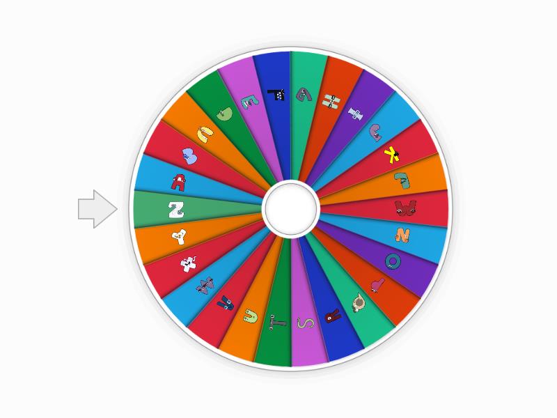 Alphabet Lore - Spin the wheel