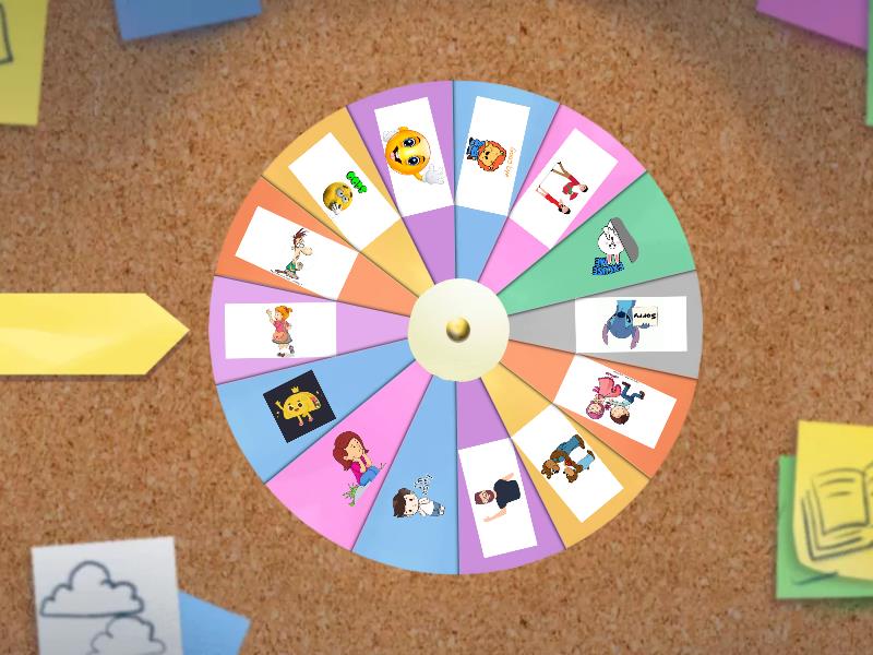 Magic Words - Random wheel