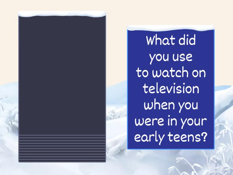 Used to (speaking) - Speaking cards