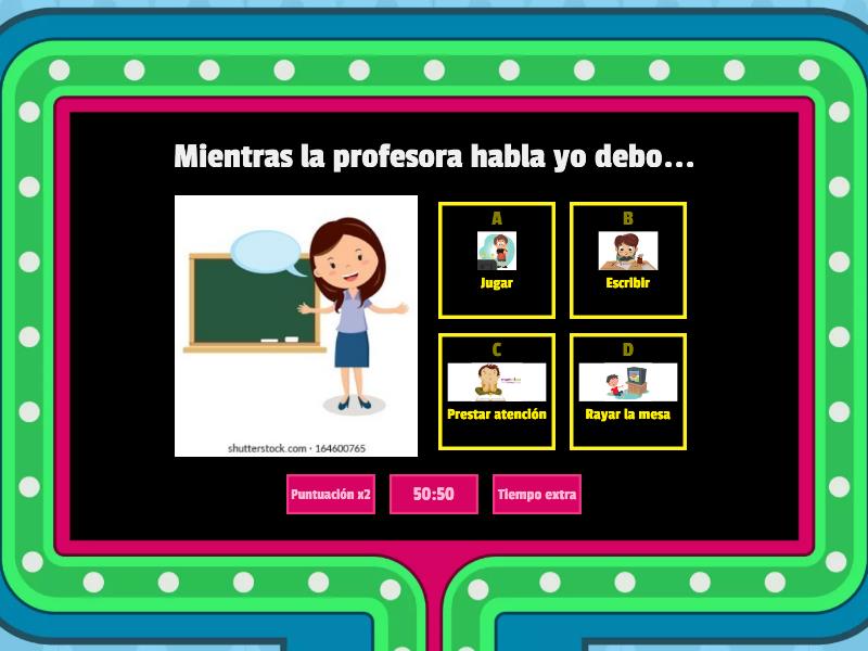 Normas de la Clase - Gameshow quiz