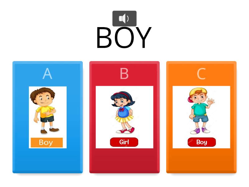 BOY-GIRL - Quiz