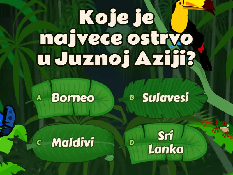 Kviz Azije za 7. Razred - Quiz