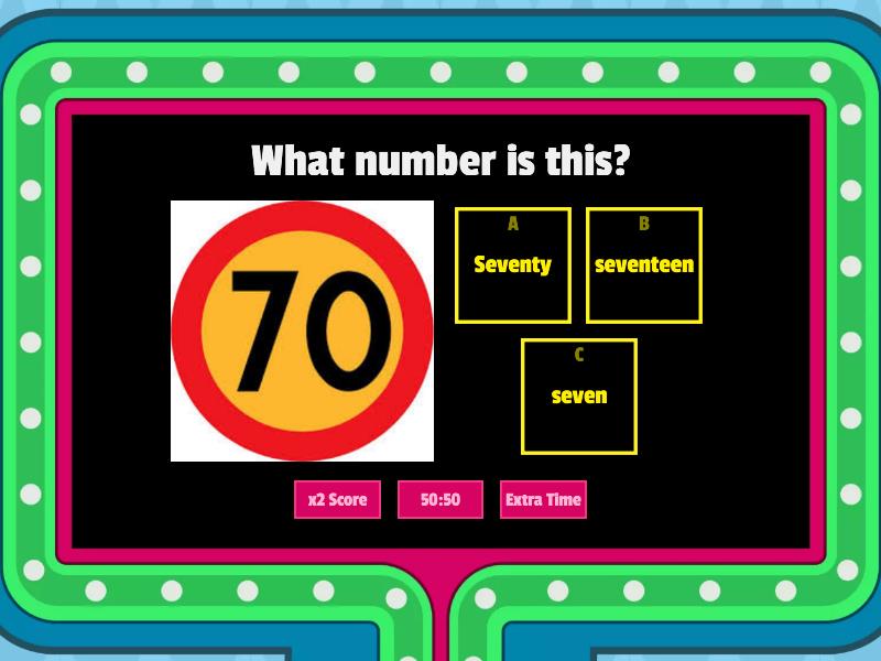 Beginner_NUMBERS 1-100_ Quiz - Gameshow quiz