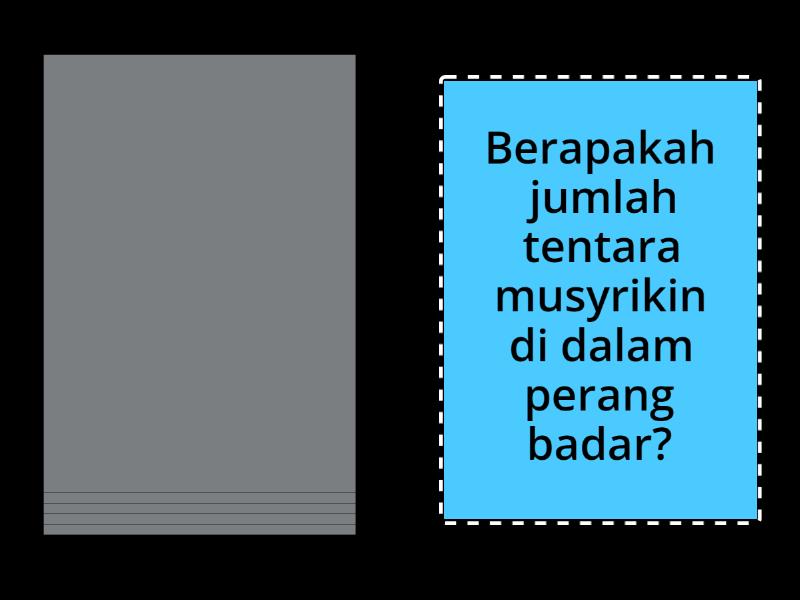 Perang badar - Speaking cards