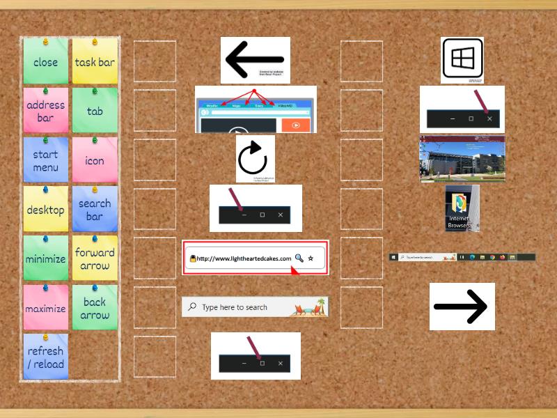 Digital Literacy Lesson 5 Vocabulary - Match up