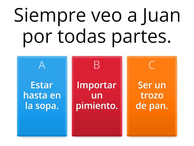 ¿Qué significa? - Quiz