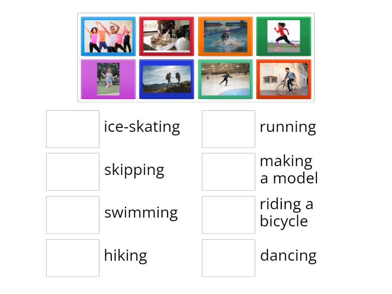 Ch6 action verbs - Match up