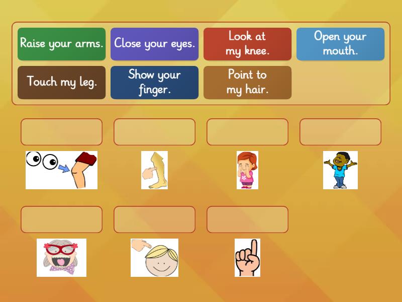 2.7. Body Parts - Commands - Match up