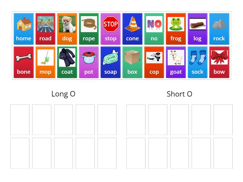 Long O, Short O - Group sort