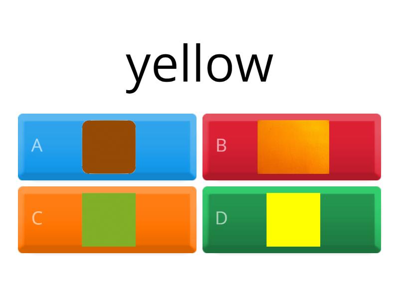 read colors - Quiz