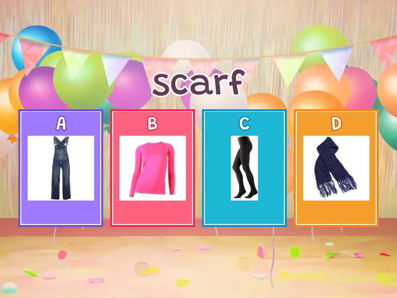 Clothes. - Quiz