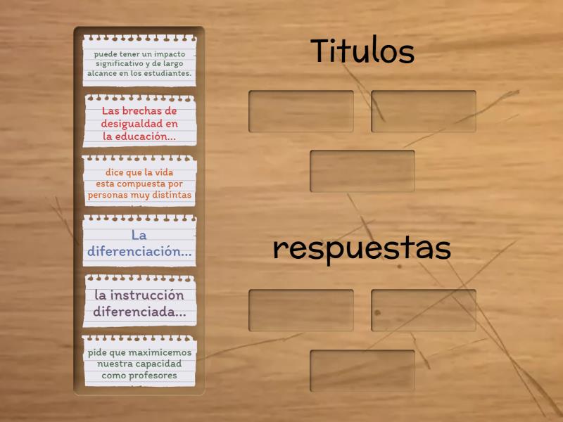 instrucción diferenciada - Group sort