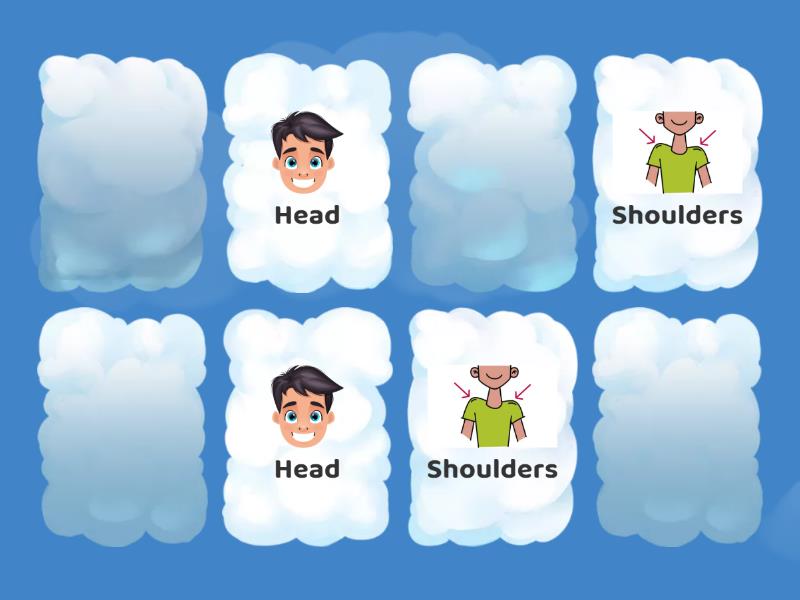 Parts of the Body - Matching pairs