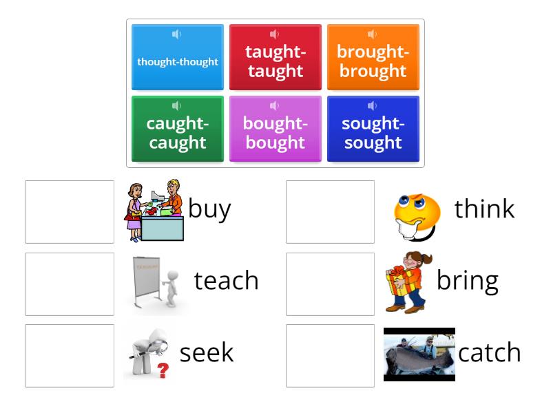 Irregular verbs - Match up