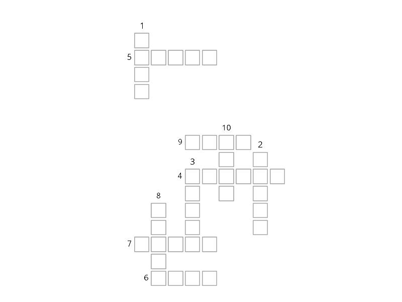 Lesson 2 - Crossword