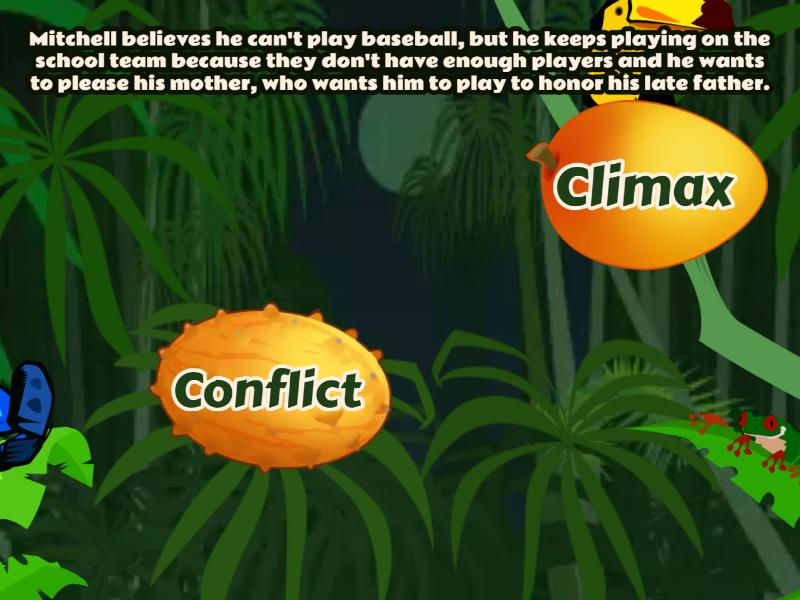 Ball Hawk - Parts of the story - Flying fruit