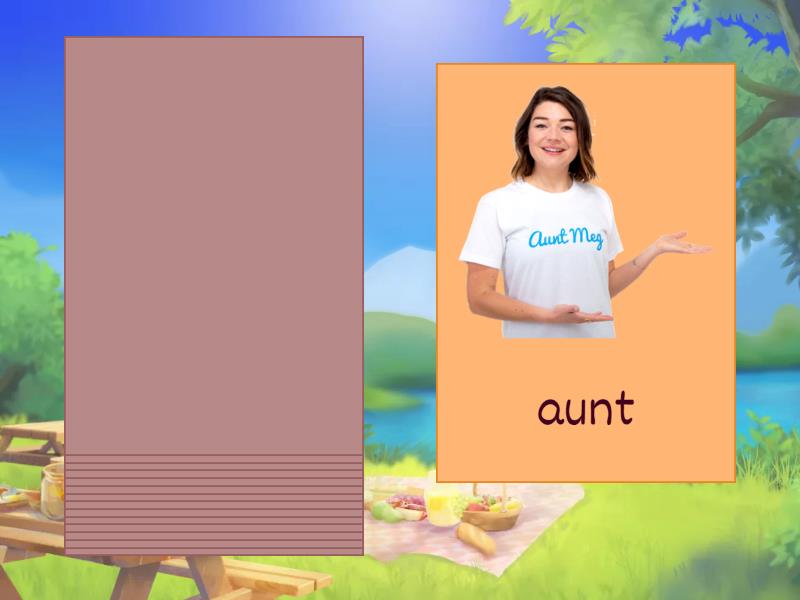 Family tree - Speaking cards