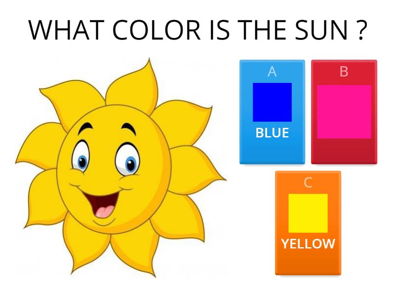 Learning colors - Quiz