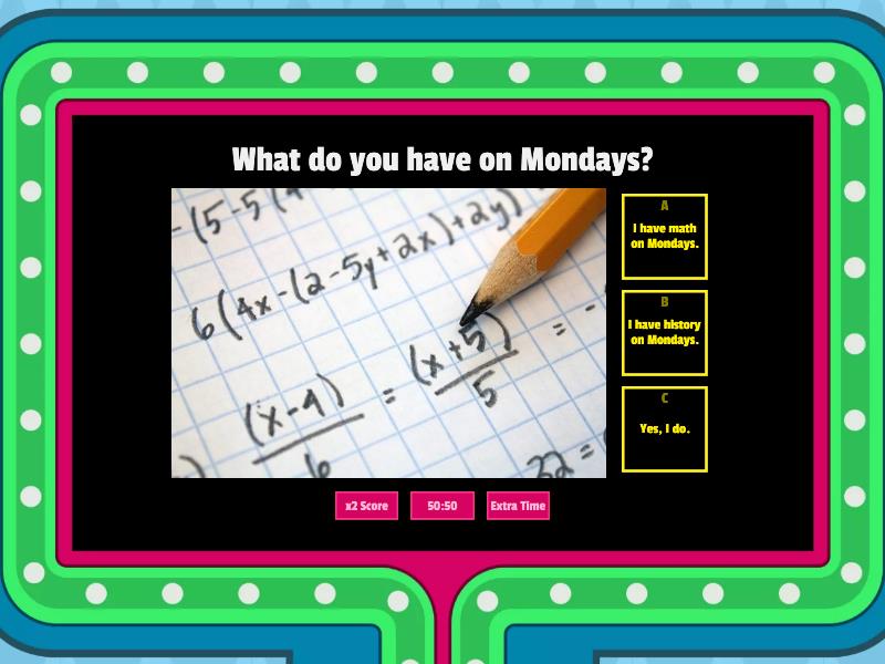 4th grade review - Gameshow quiz