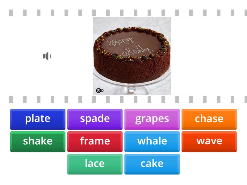 Phonics phase 5 split digraph a-e (audio supported pictures) - Find the ...