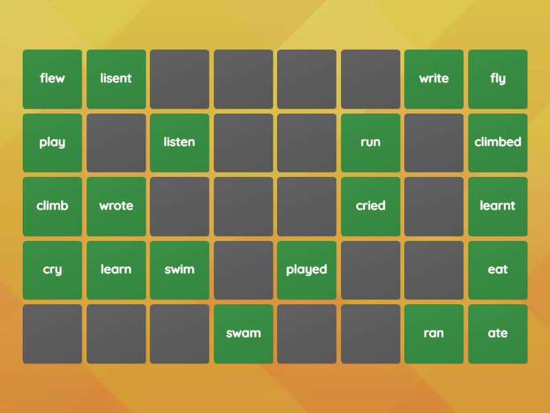 Reaading: Student status - Matching pairs